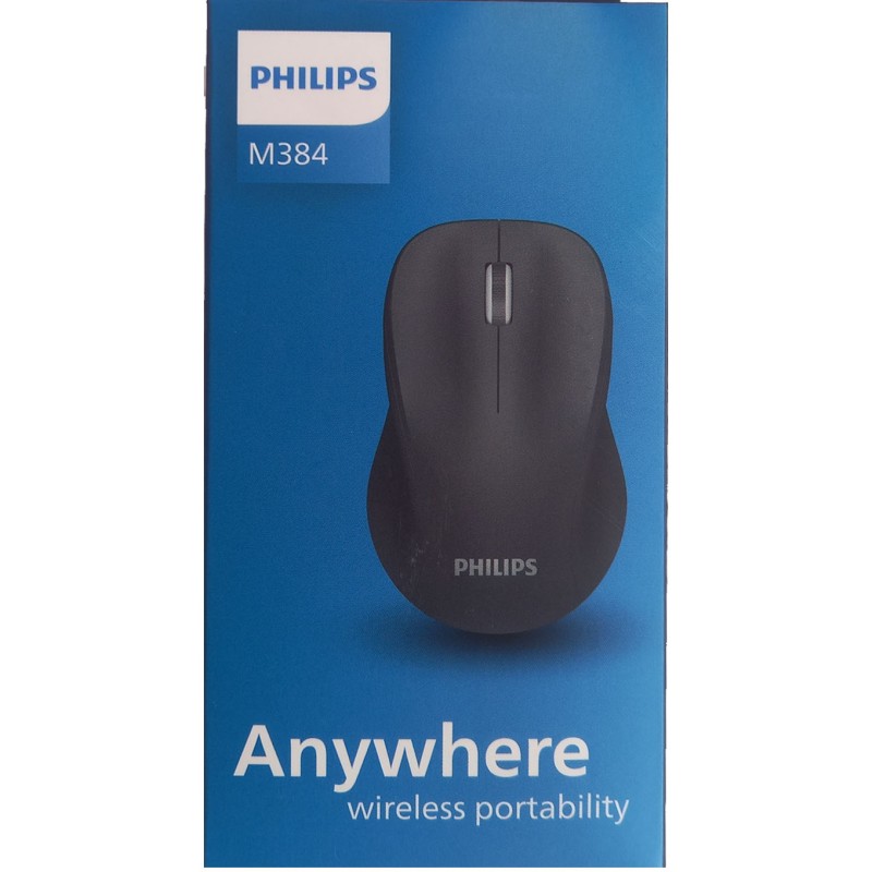 PHILIPS Kablosuz Optik Mouse M384 (Tüm Yüzey) 2,4 Ghz wireless