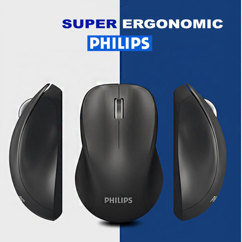 PHILIPS Kablosuz Optik Mouse M384 (Tüm Yüzey) 2,4 Ghz wireless