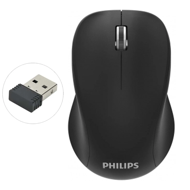 PHILIPS Kablosuz Optik Mouse M384 (Tüm Yüzey) 2,4 Ghz wireless